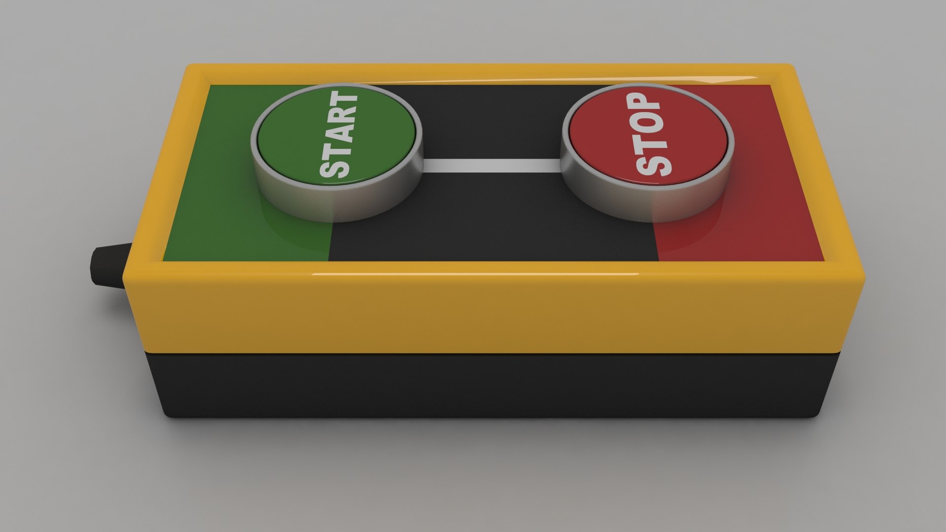 3D Start Stop Push - TurboSquid 1543146