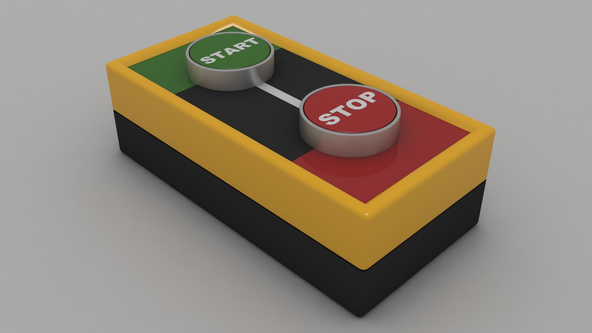 3D Start Stop Push - TurboSquid 1543146