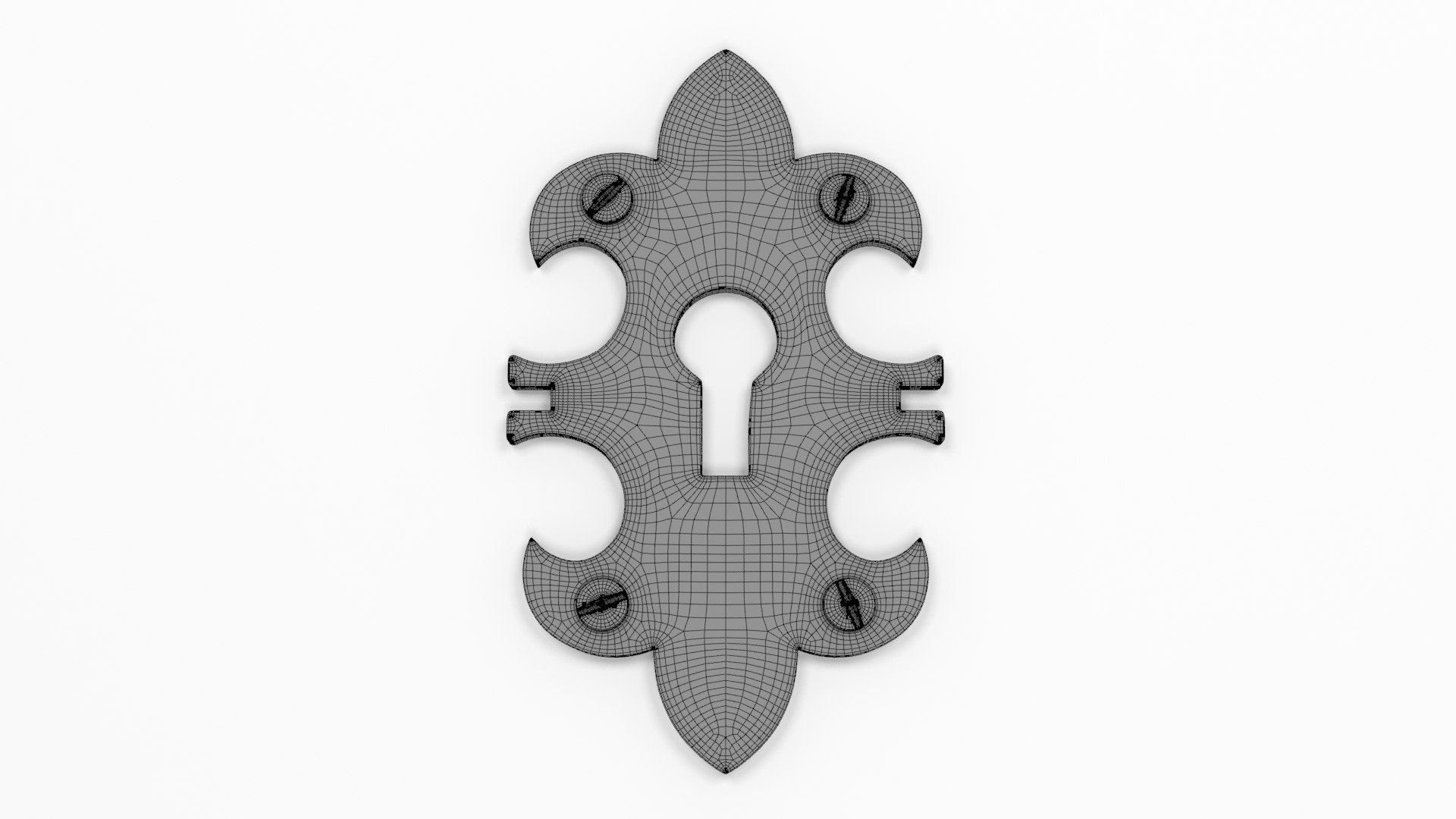 3D model Retro keyholes collection 1 - TurboSquid 1816685