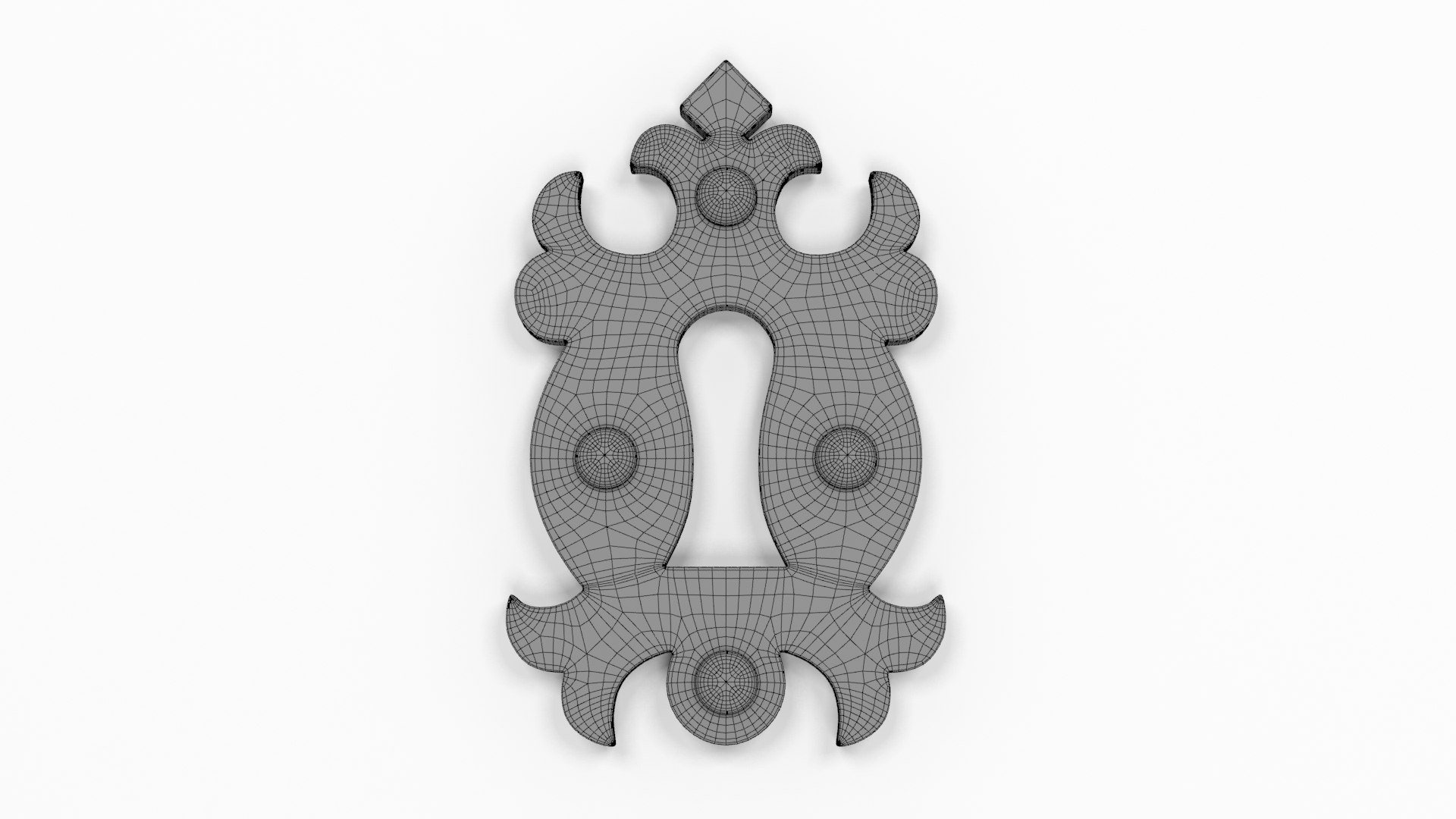 3D model Retro keyholes collection 1 - TurboSquid 1816685