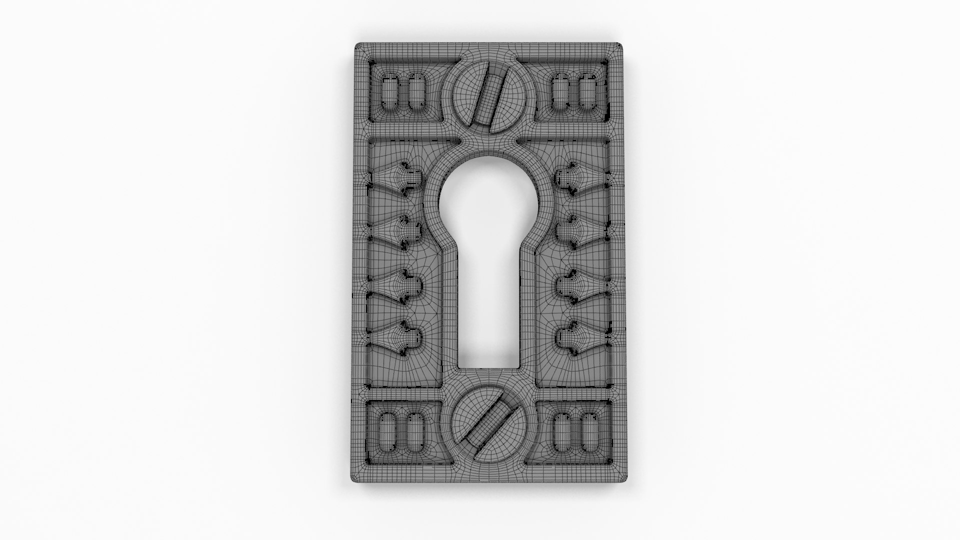 3D model Retro keyholes collection 1 - TurboSquid 1816685