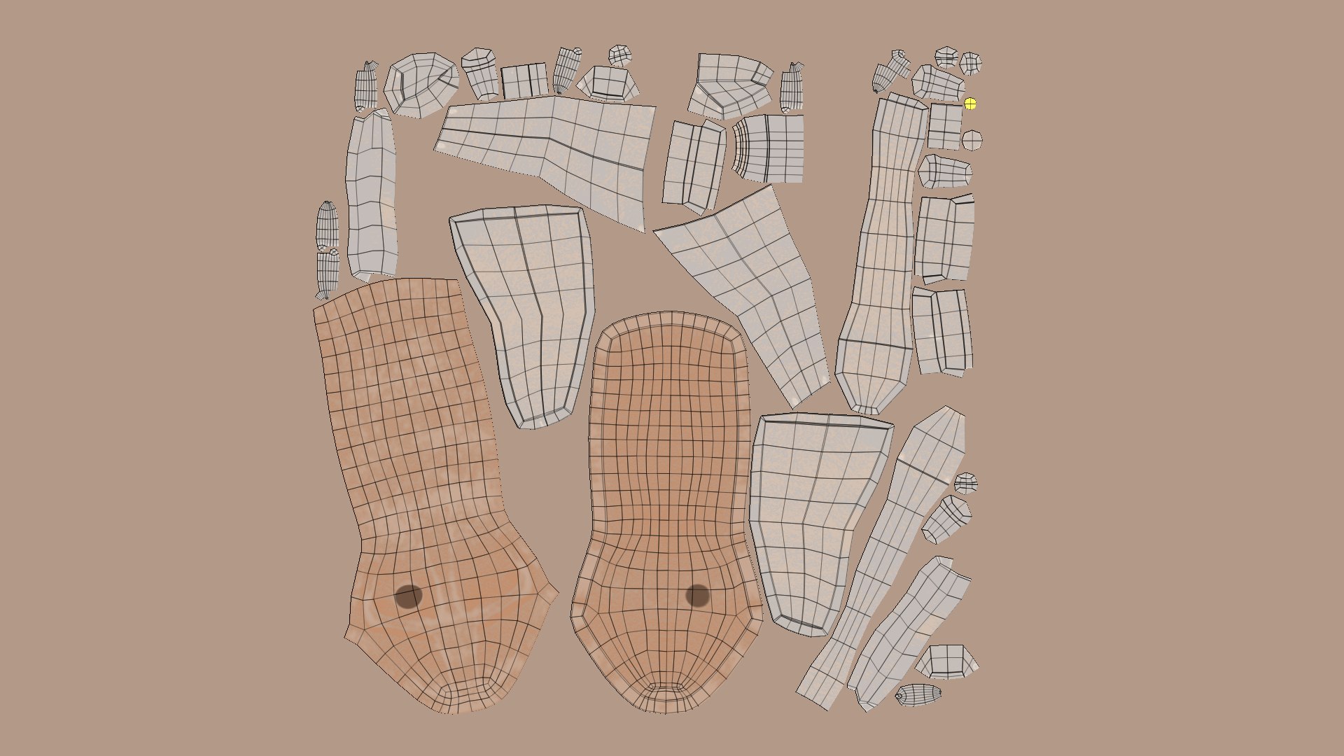 3D Outfit Skin Model - TurboSquid 1688087
