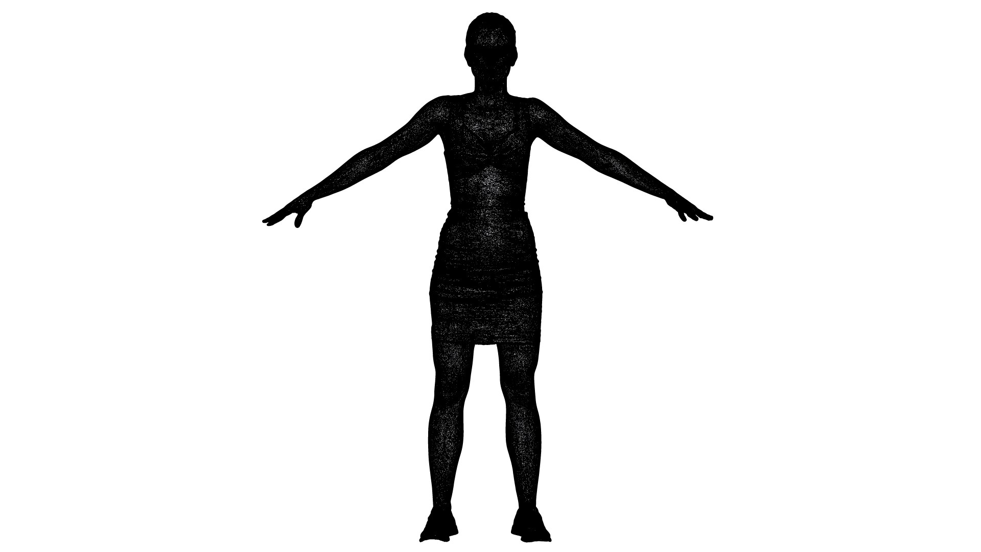 Base 3D Body Scan Little Caprice Model - TurboSquid 1803695