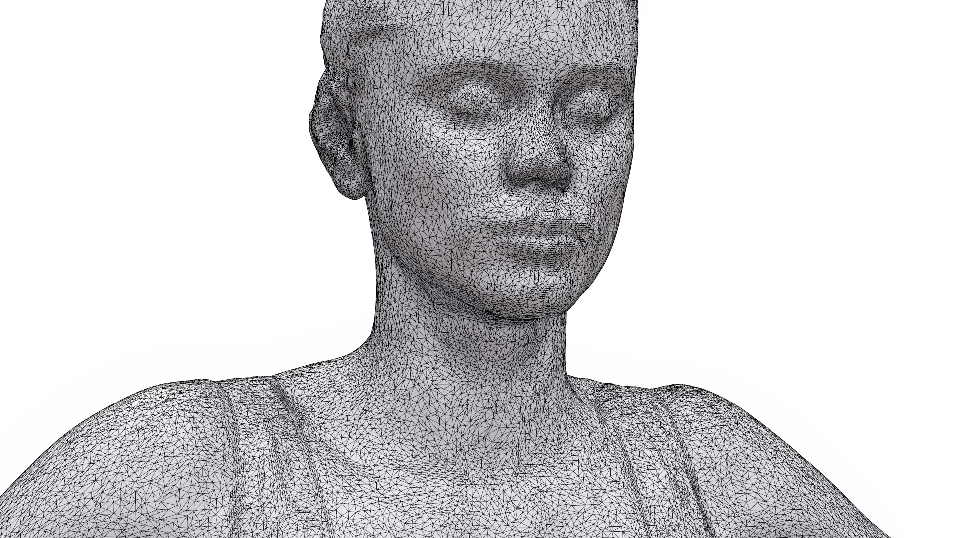 Base 3D Body Scan Little Caprice Model - TurboSquid 1803695