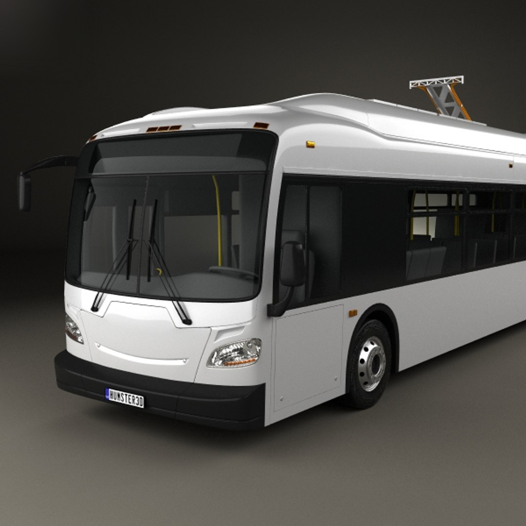 3D New Flyer Xcelsior - TurboSquid 1337993