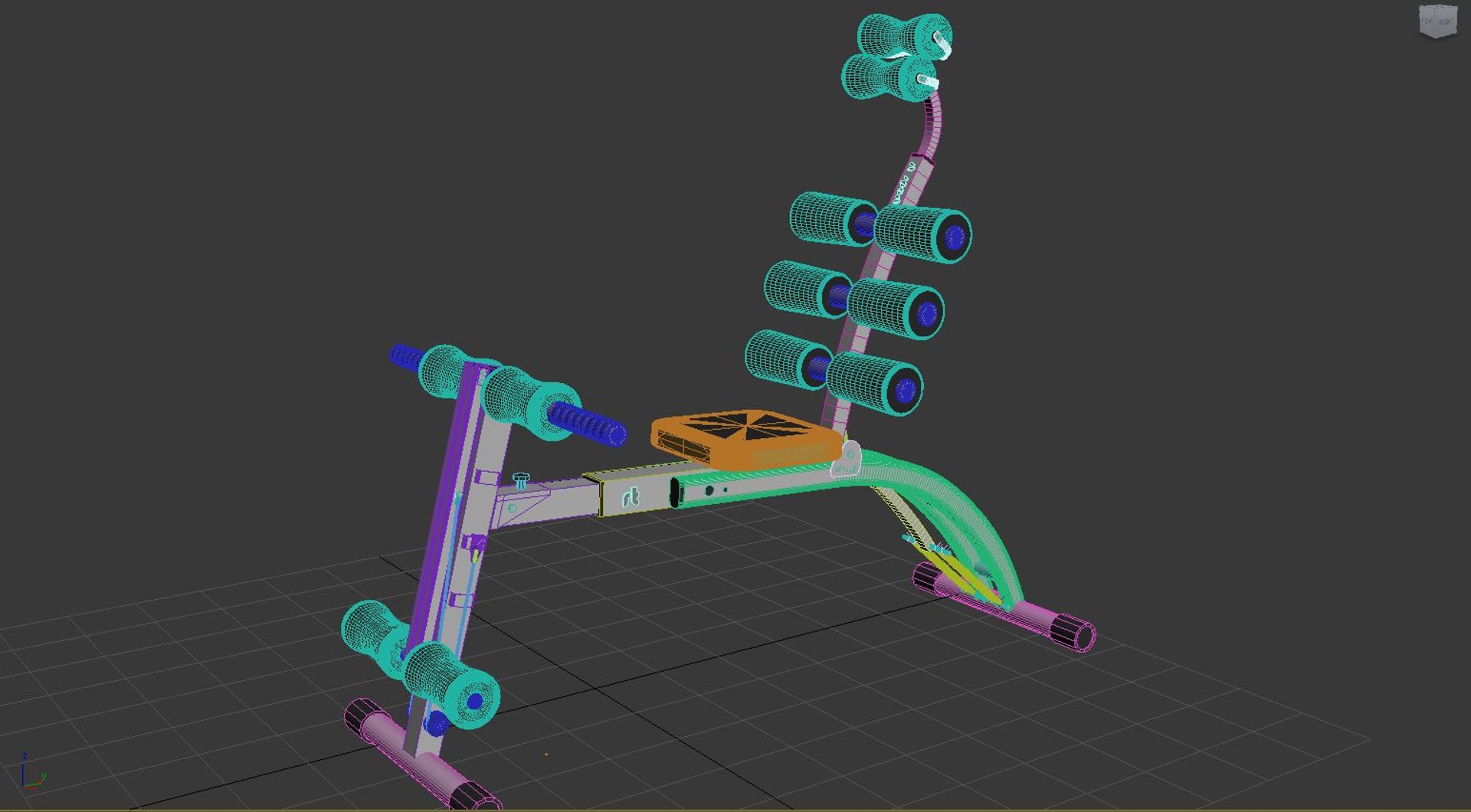 Pack care exercise 3D model - TurboSquid 1177143