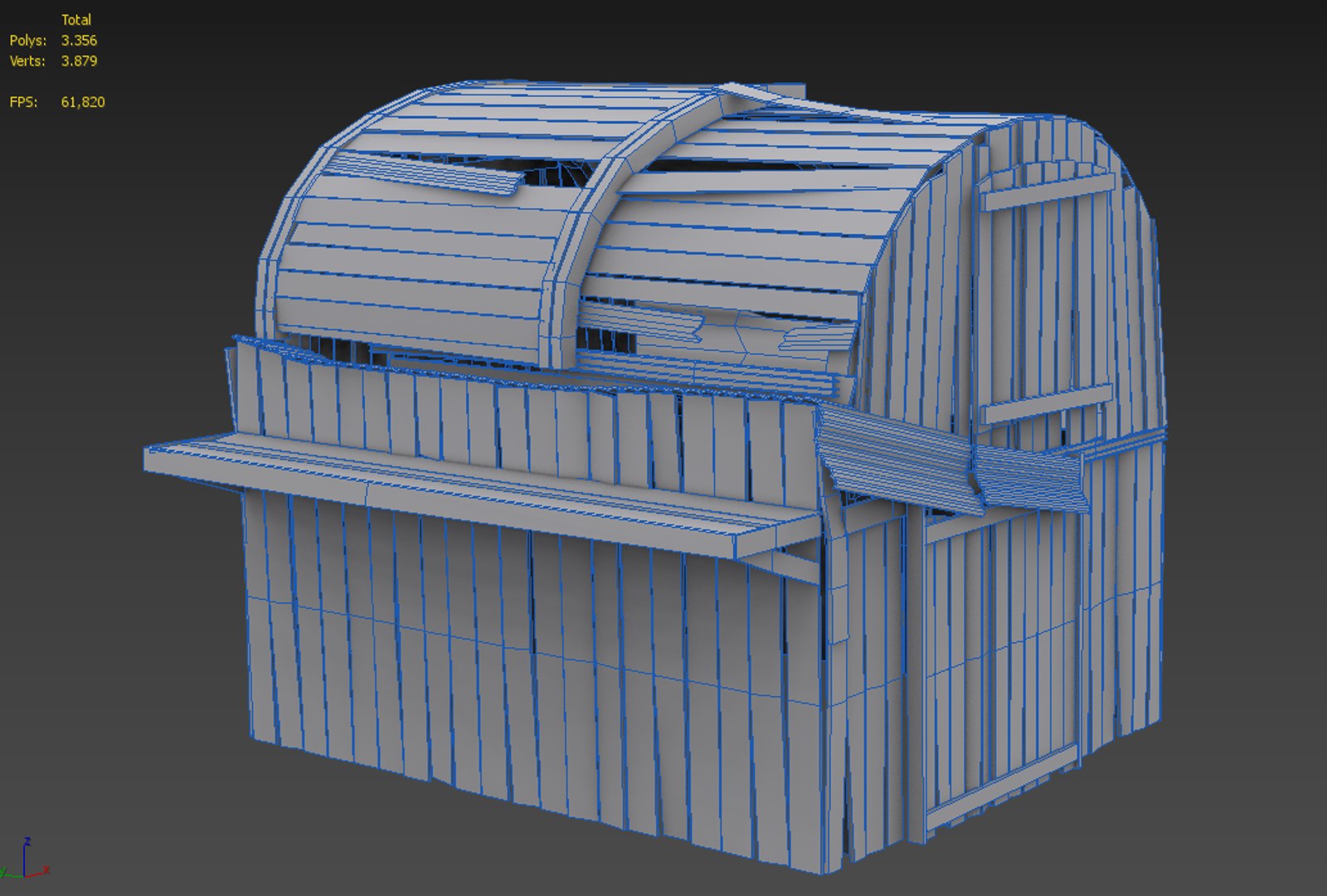 Barn videogames animation 3D model - TurboSquid 1168954