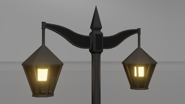 3D Street lamp - TurboSquid 1829763
