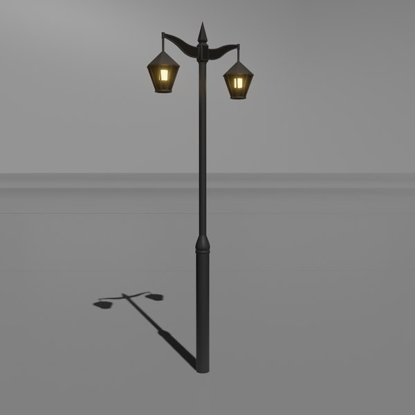 3D Street lamp - TurboSquid 1829763
