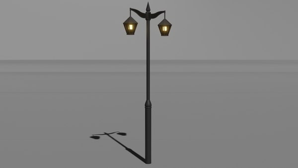 3D Street lamp - TurboSquid 1829763