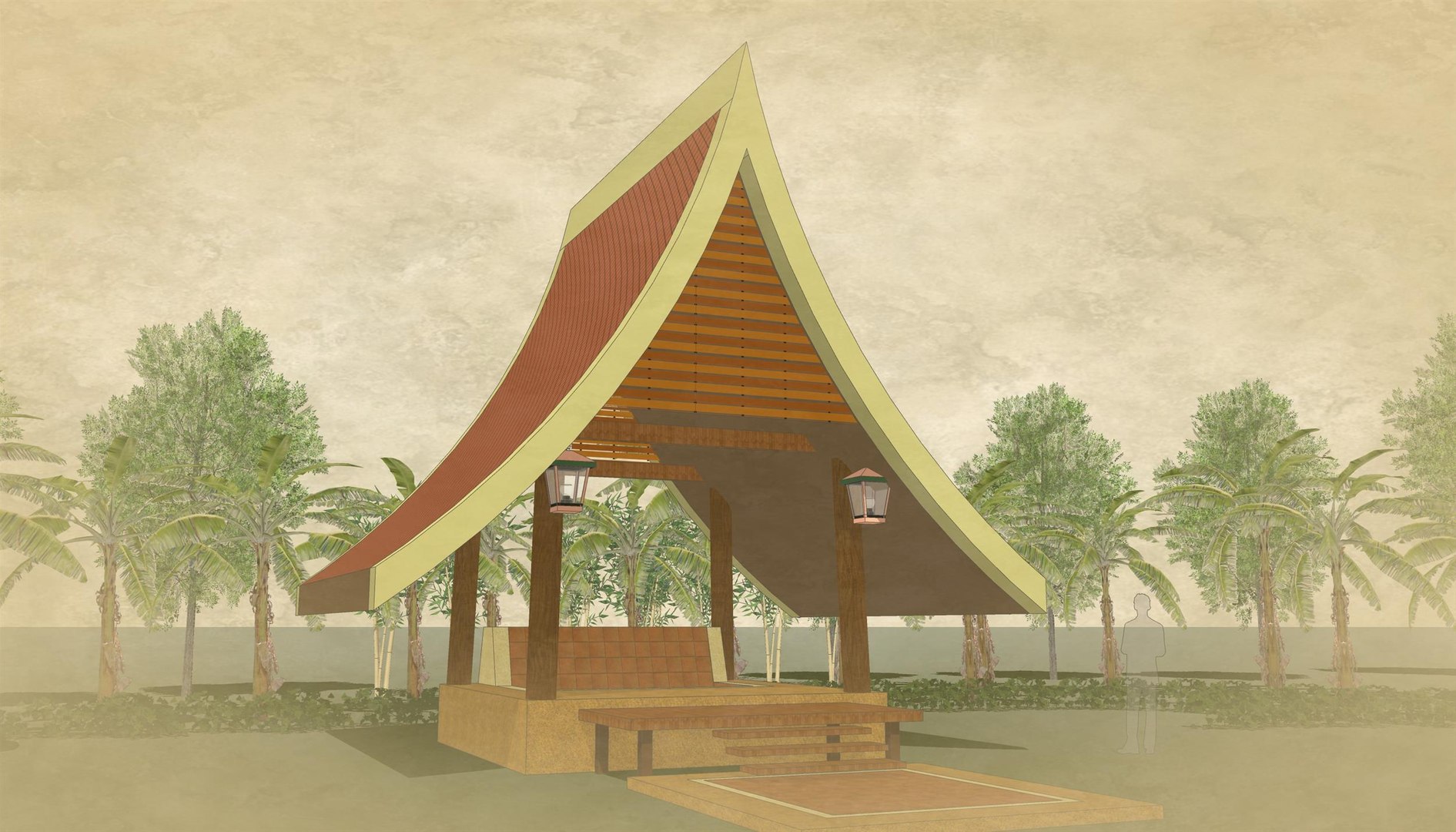 3D 2014 Pavilion model - TurboSquid 1929421