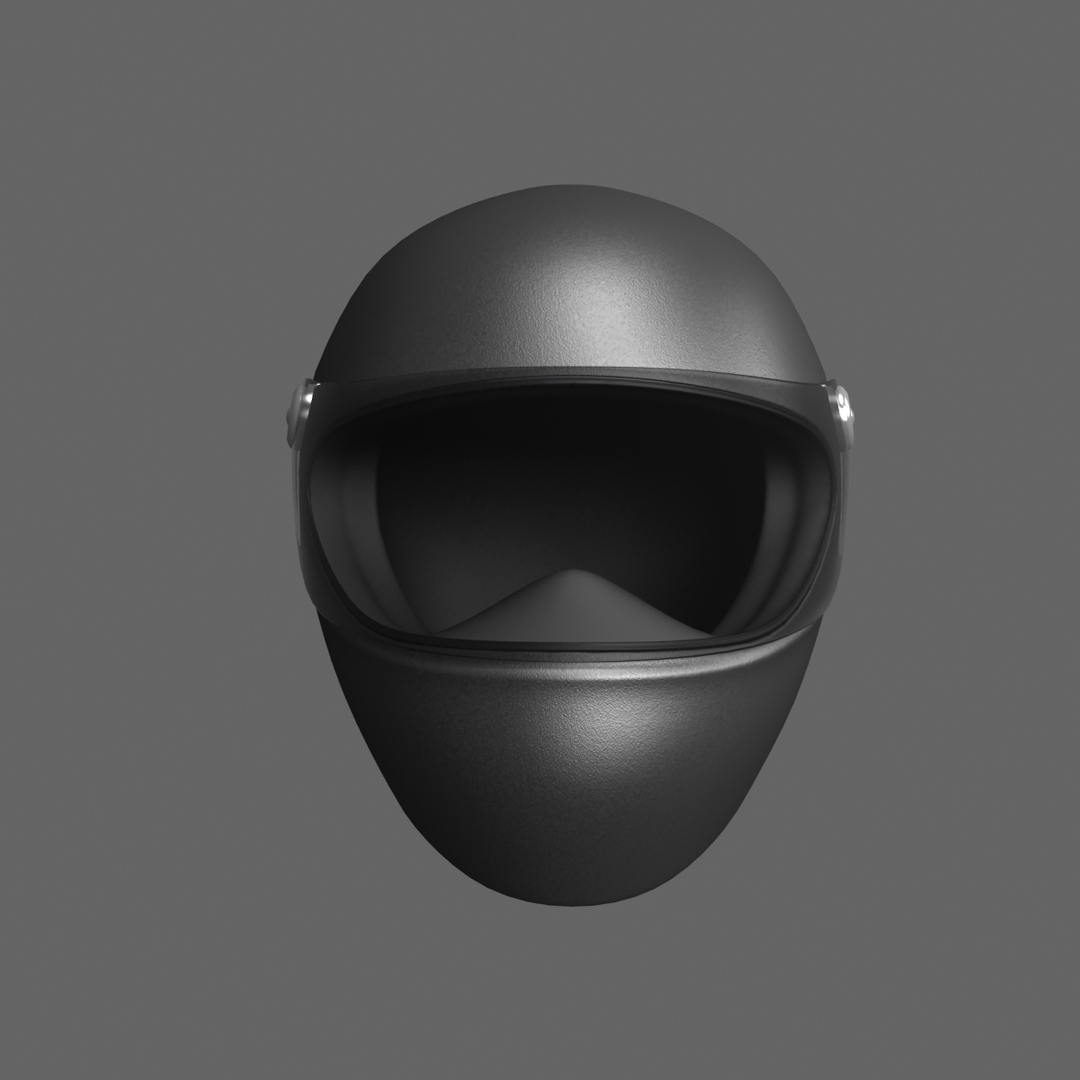 3d Model Of Racing Helmet