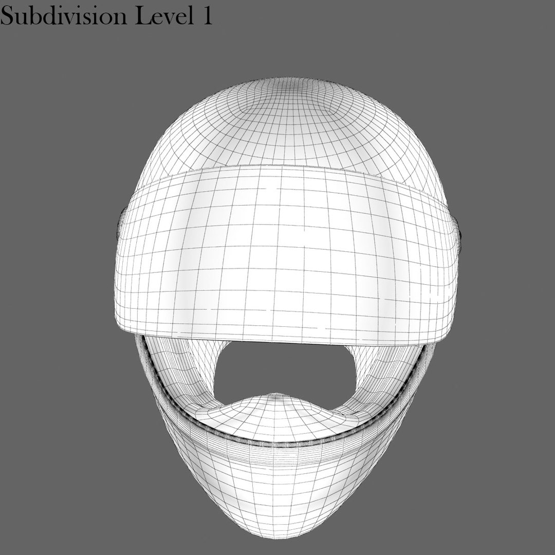3d Model Of Racing Helmet