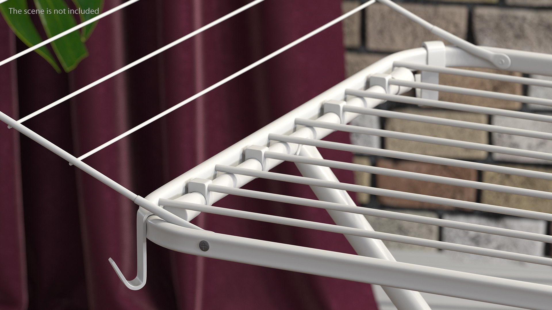 Ikea mulig drying rack 3D model - TurboSquid 1685621