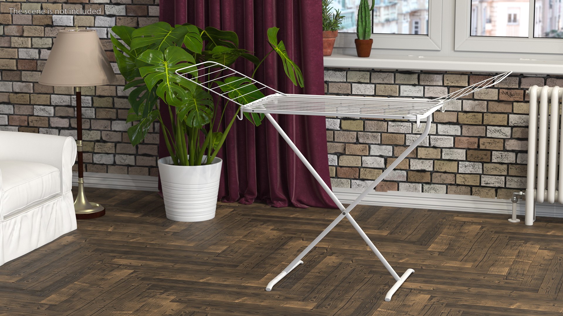 Ikea mulig drying rack 3D model - TurboSquid 1685621