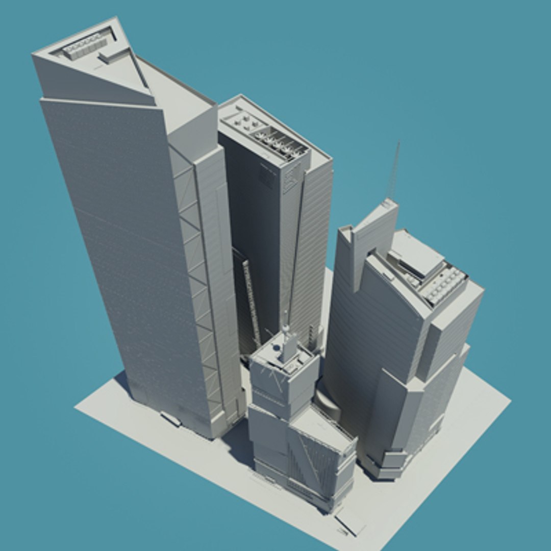 Square Combo Pack 1 3d Obj