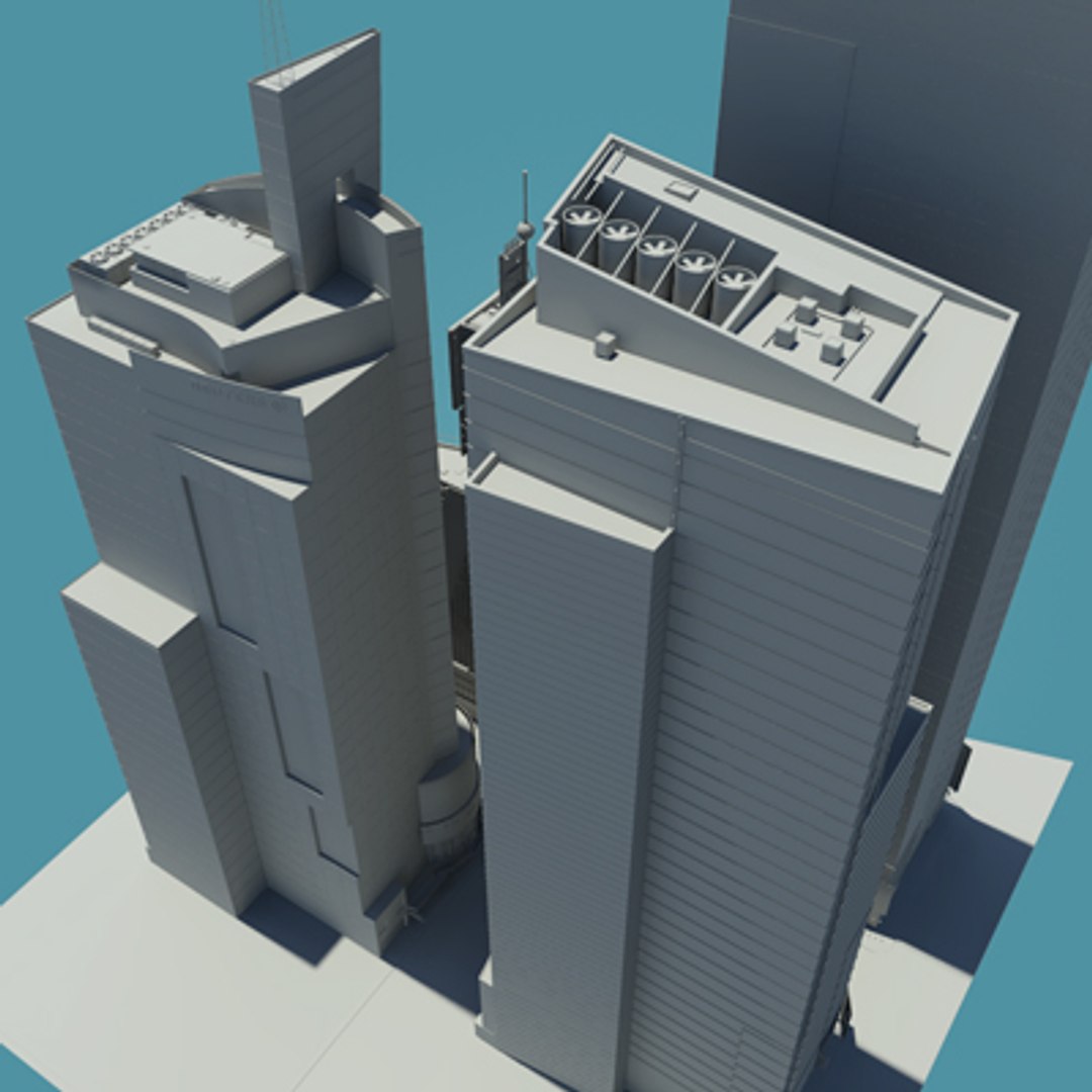 Square Combo Pack 1 3d Obj