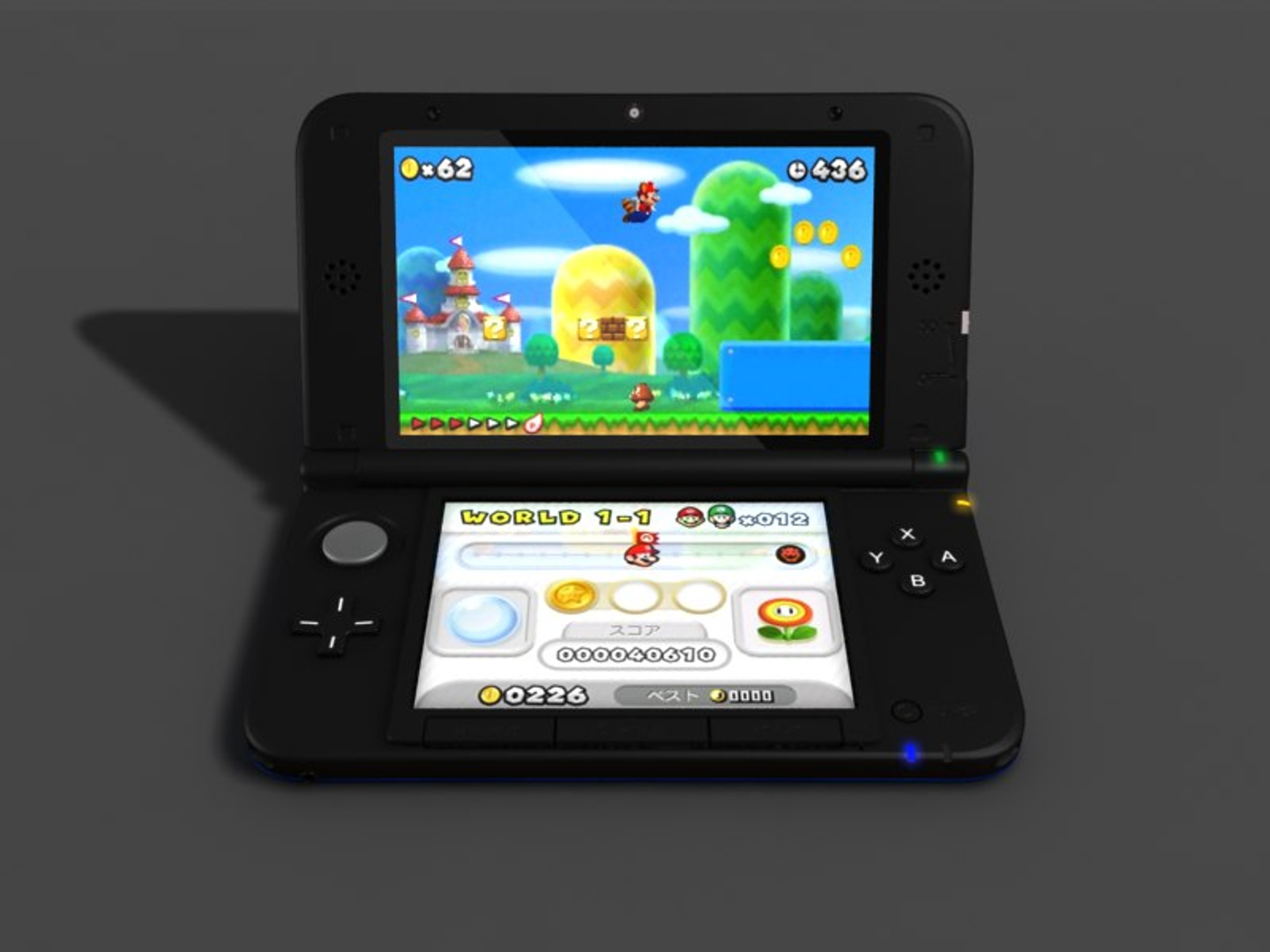 Nintendo Xl Ll 3d Model