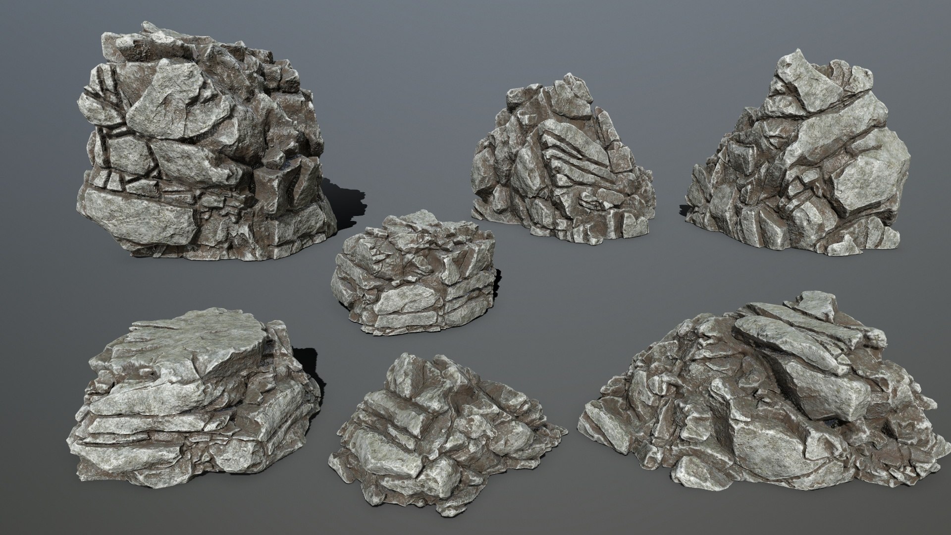 Rocks model - TurboSquid 1754443