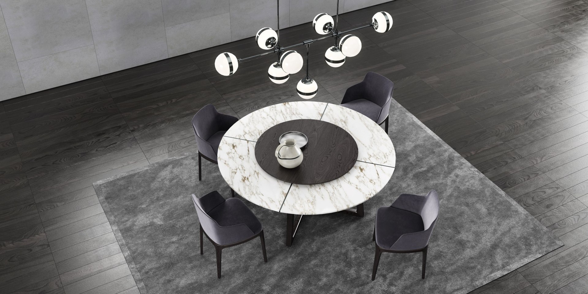 Poliform Concorde Table Grace 3D Model - TurboSquid 1583380