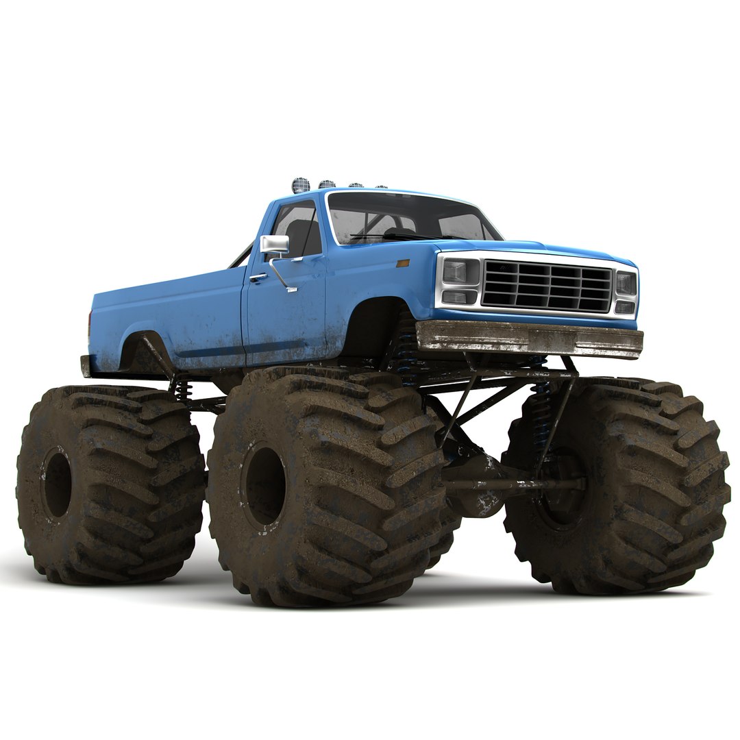 Monster Truck 3d Model