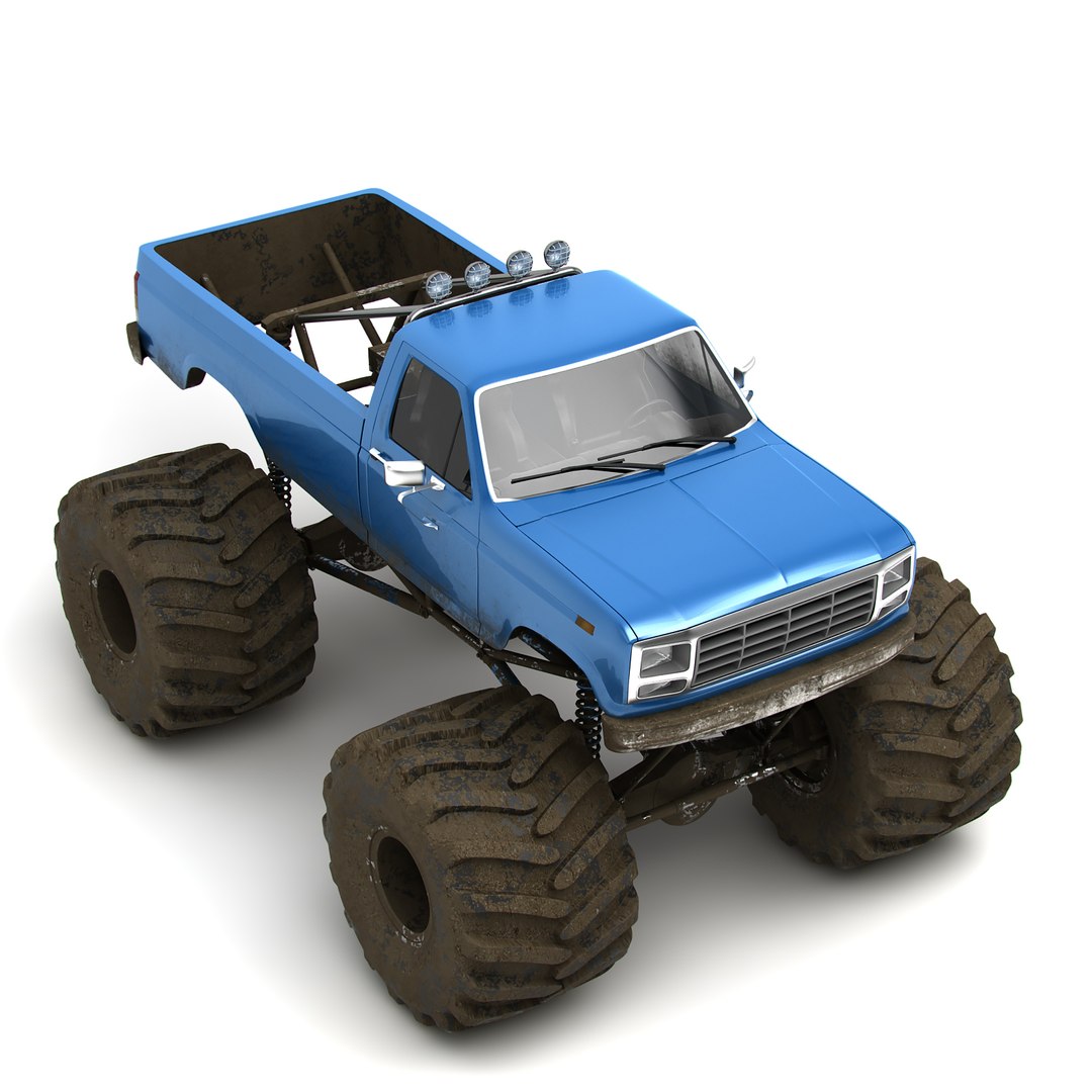 Monster Truck 3d Model