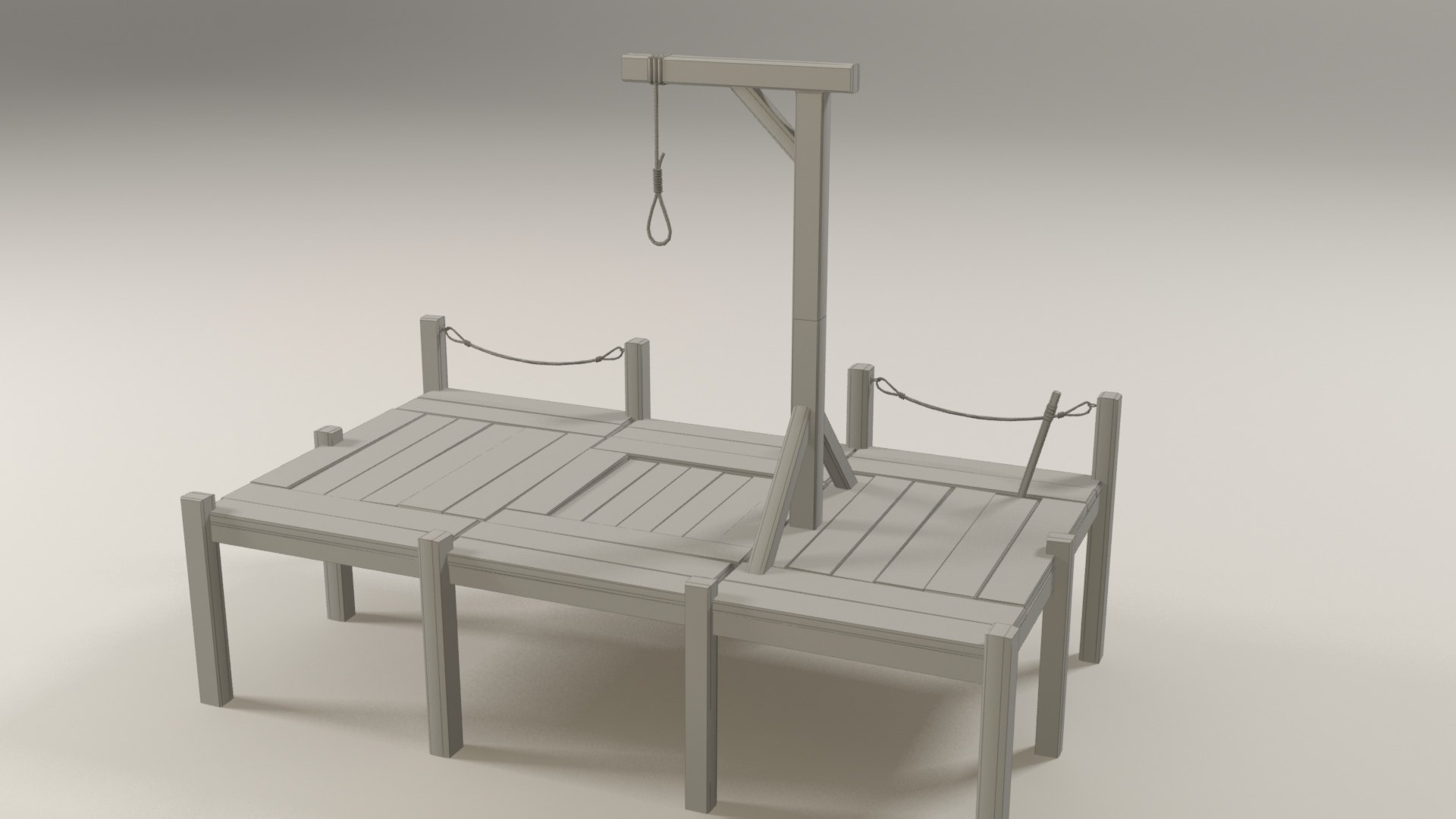 Hanging Noose 3D Model - TurboSquid 1795340