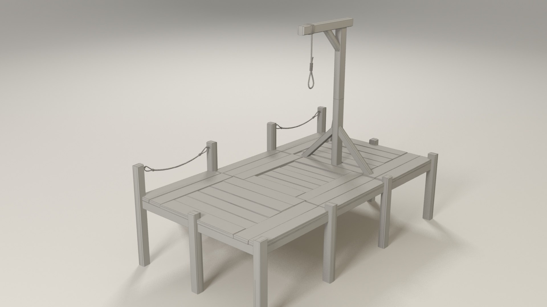 Hanging Noose 3D Model - TurboSquid 1795340