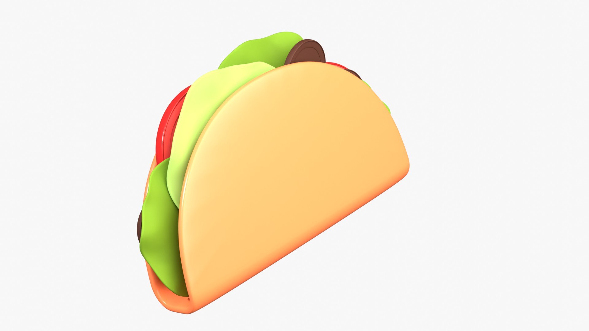 Taco 3D Model - TurboSquid 2211305