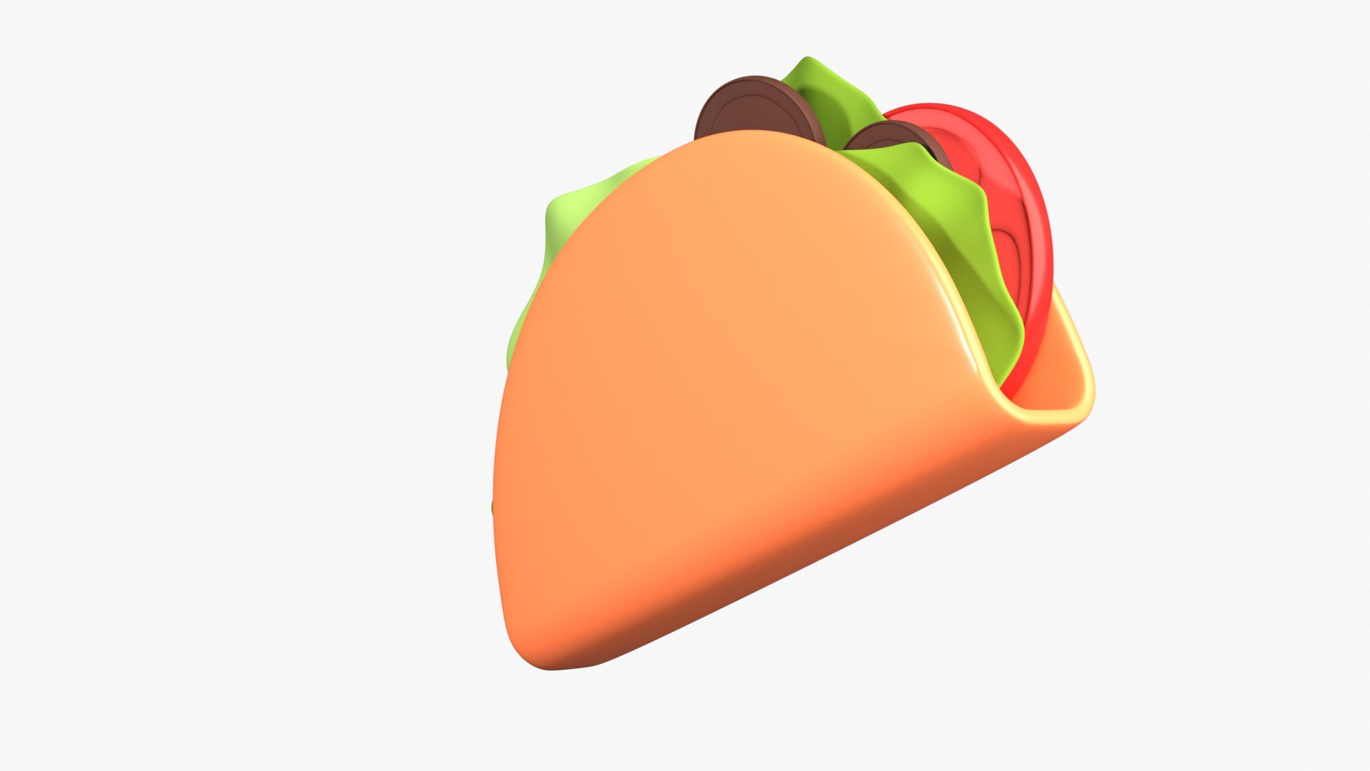 Taco 3D Model - TurboSquid 2211305