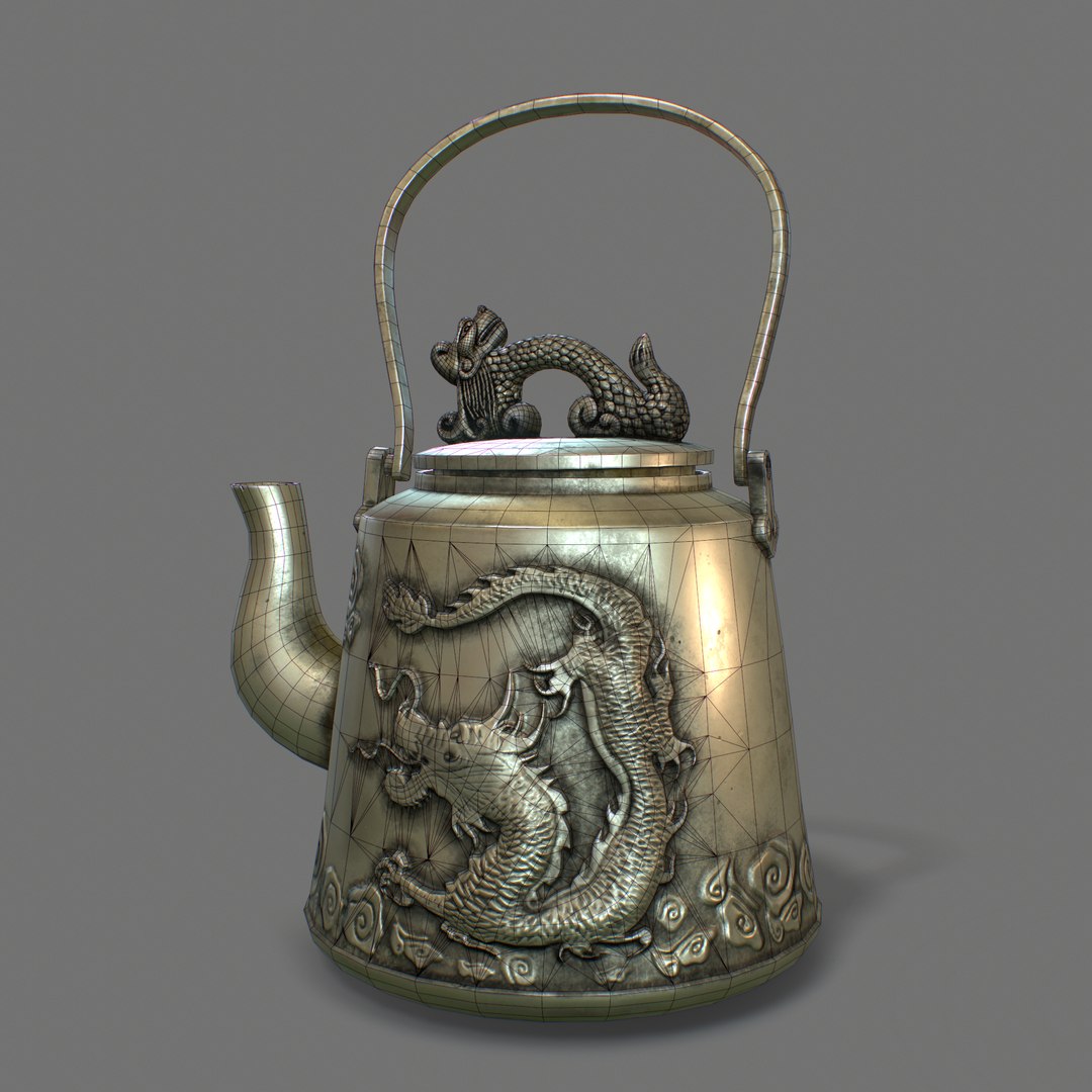 3D chinese teapot model - TurboSquid 1475312