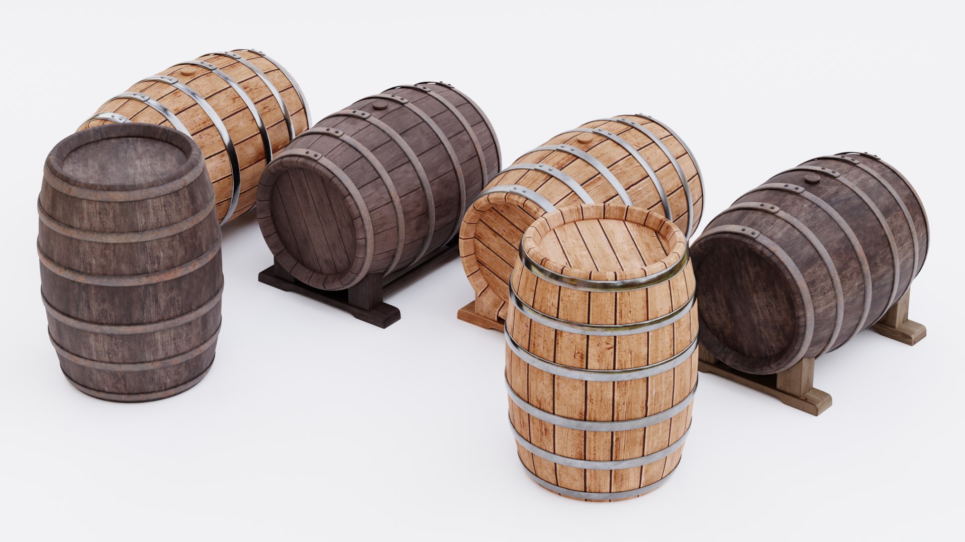 3D model Wine Barrel - TurboSquid 2016650