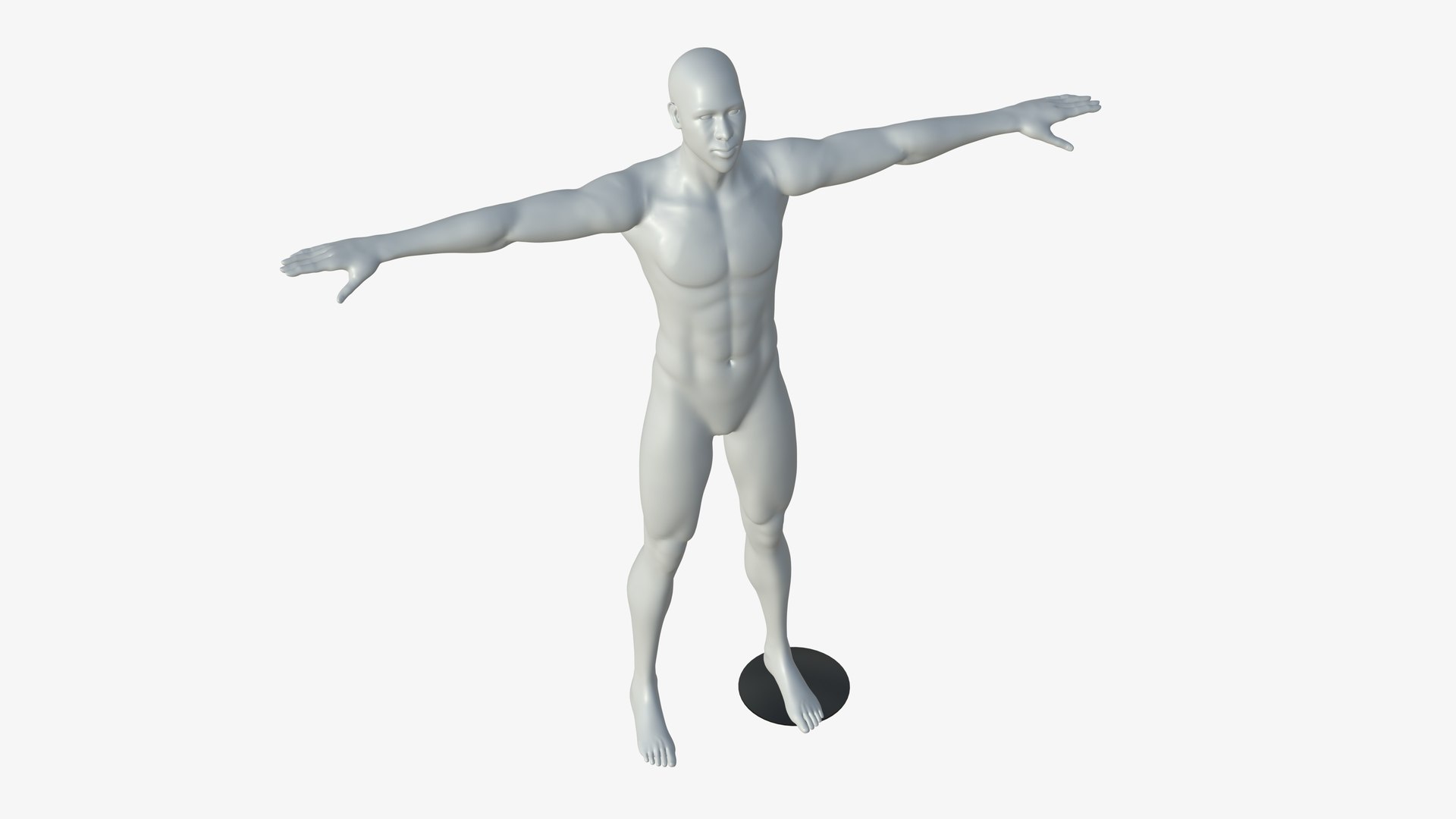 Mannequin T Pose Full Body Male 3D - TurboSquid 2167177