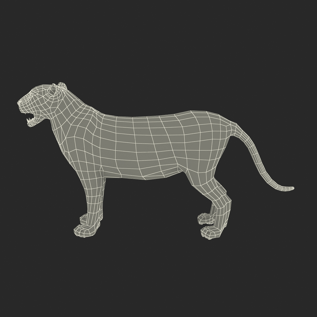 Max Tiger 2 Fur Rigged