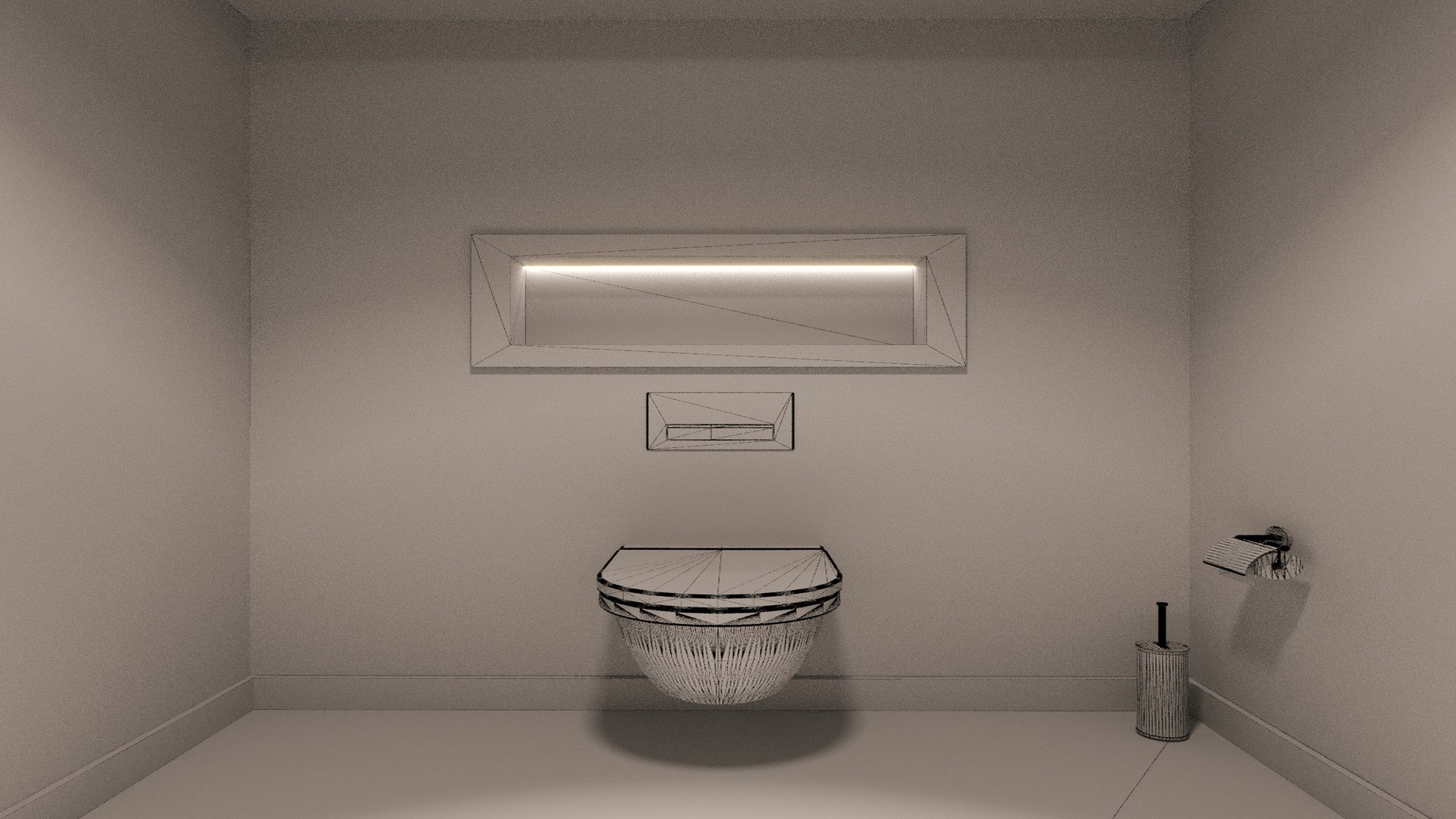 3D RESTROOM BATHROOM - TurboSquid 1900174