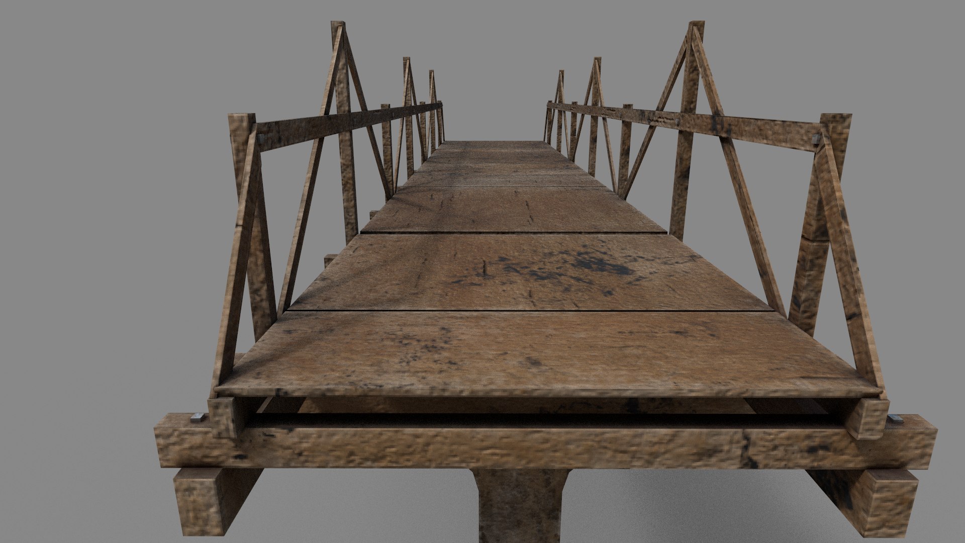 Low Poly Bridge 3D Model - TurboSquid 1810110