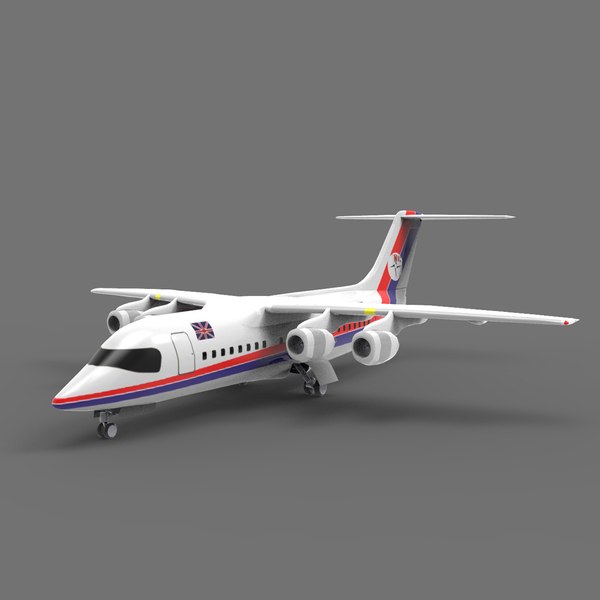 modelo 3d Aeroespacial británica BAe 146 - TurboSquid 2082042