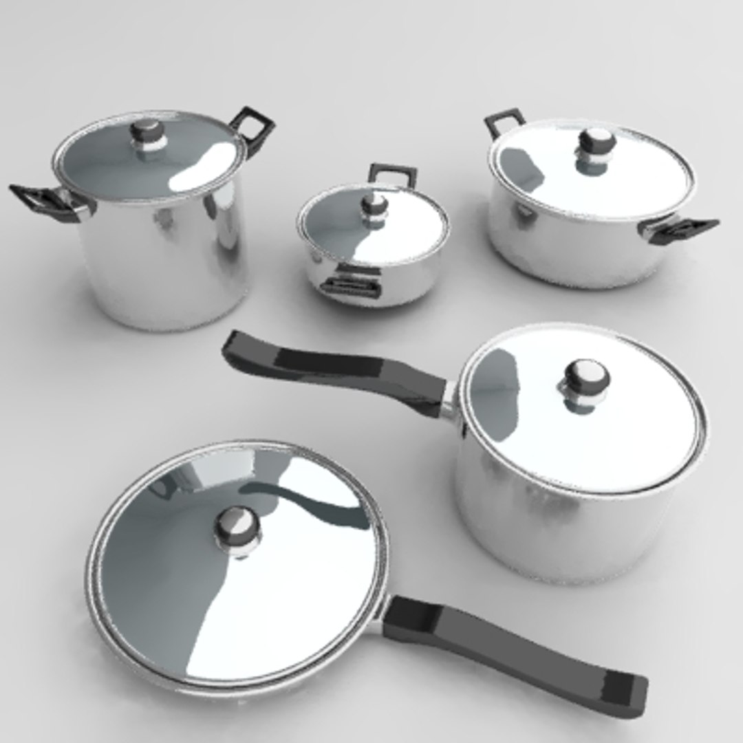 cookware cook ware 3d model