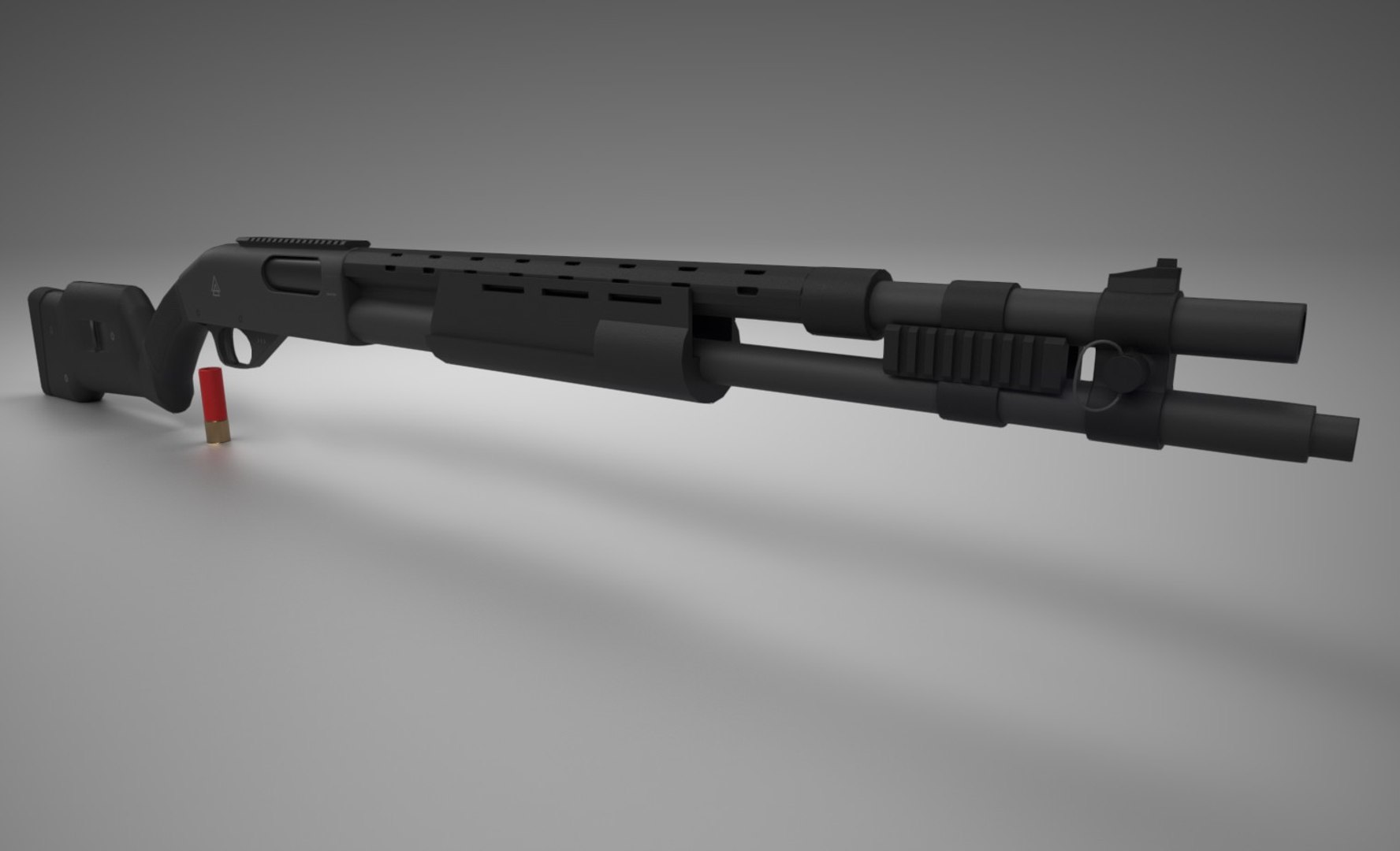 3D - Remington 870 Model - TurboSquid 1302349