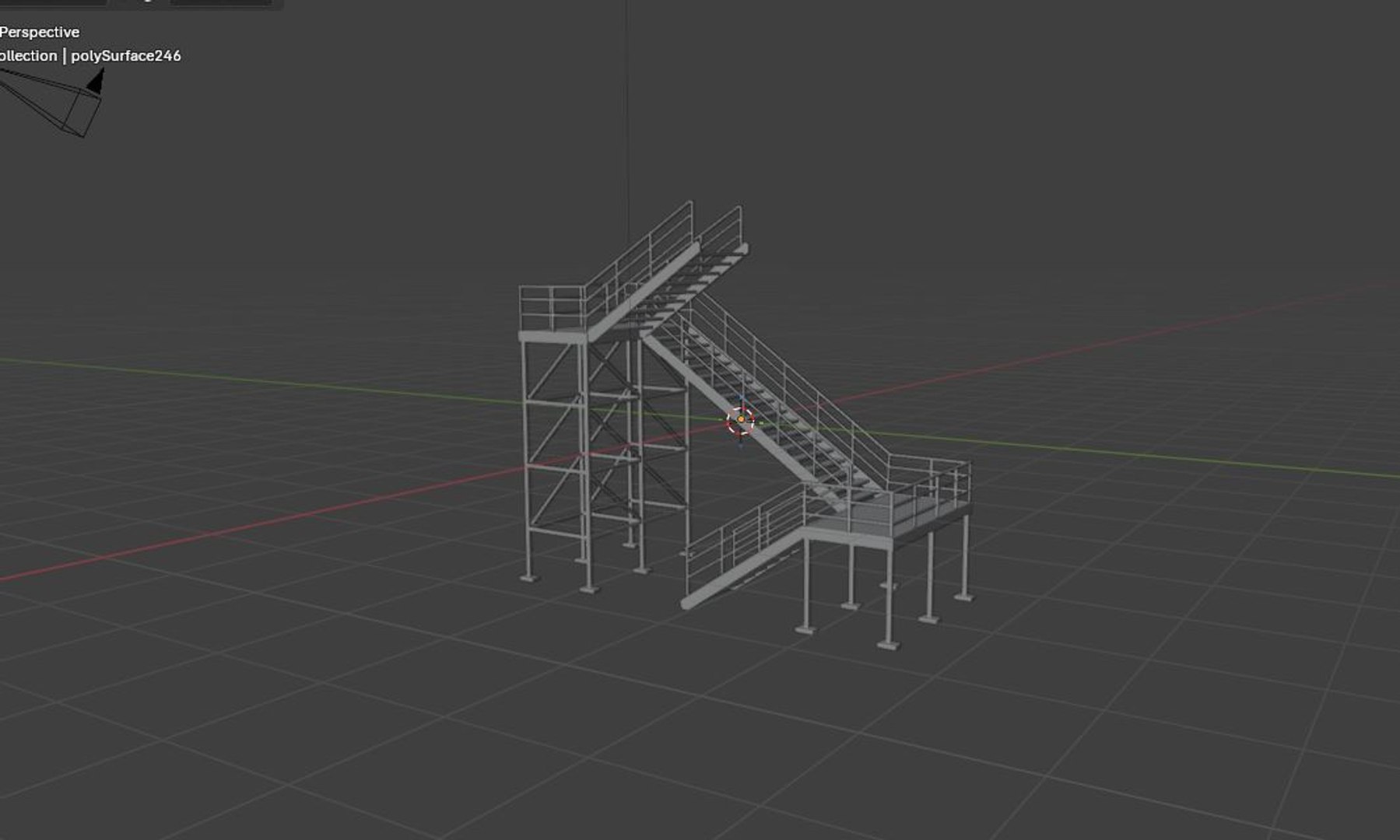 Industrial Stairs Modular 04 3D Model 3D Model - TurboSquid 2518570