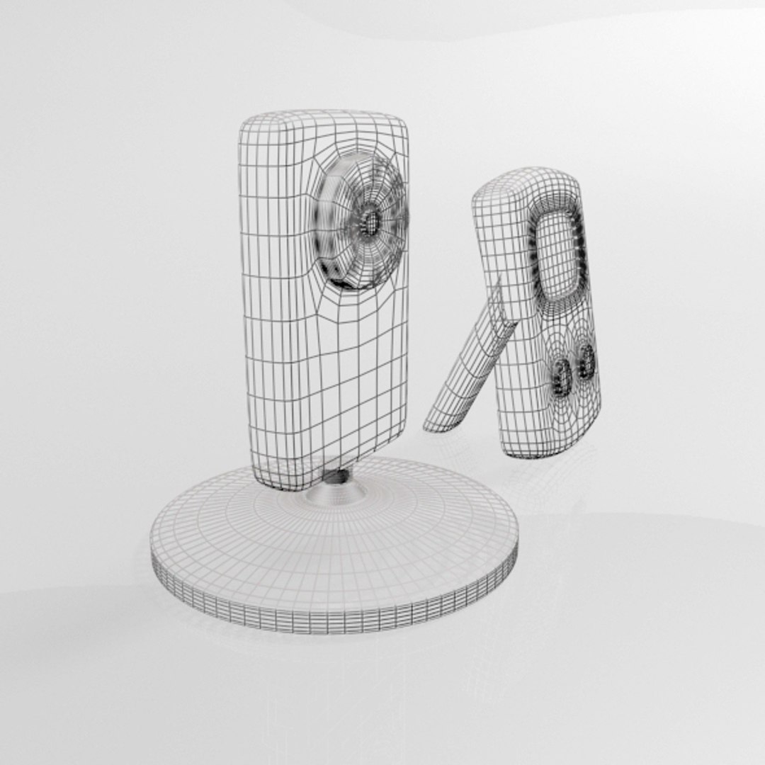 3D Baby Video Monitor And Digital Camera 01 Model - TurboSquid 1861988