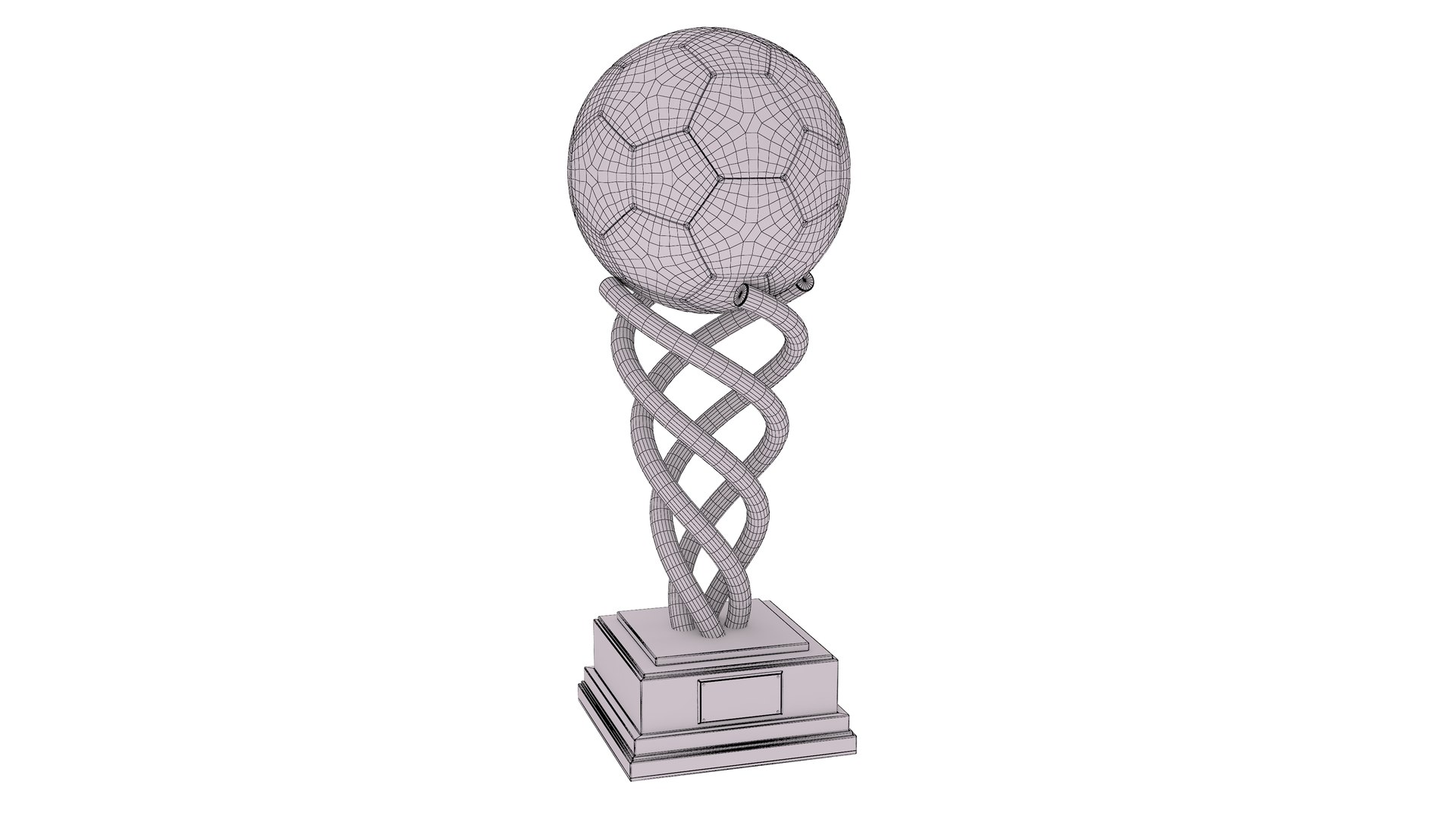 Soccer Trophy Model - TurboSquid 2126713