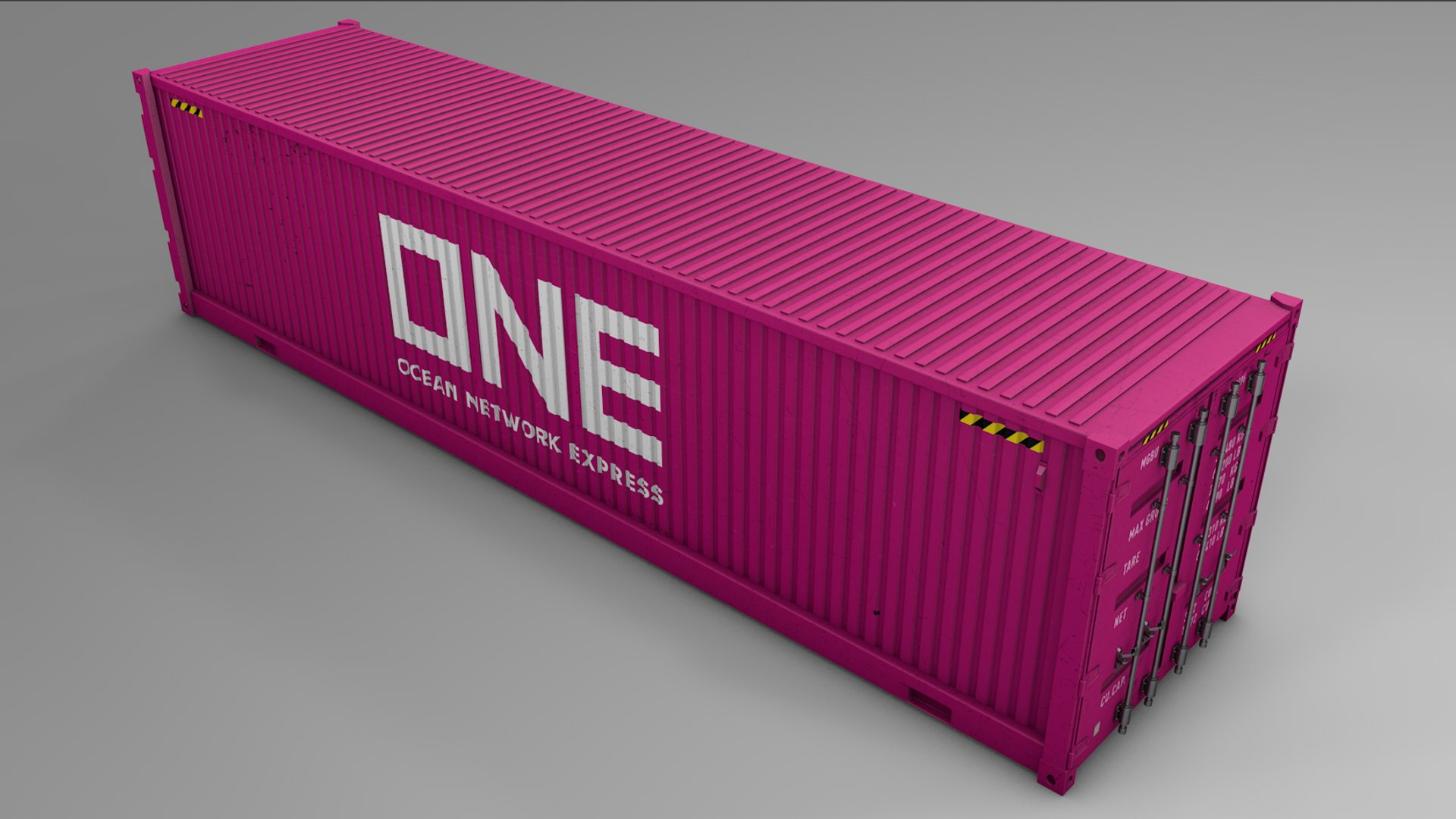 3D Ocean Network Cargo Container - TurboSquid 1563520