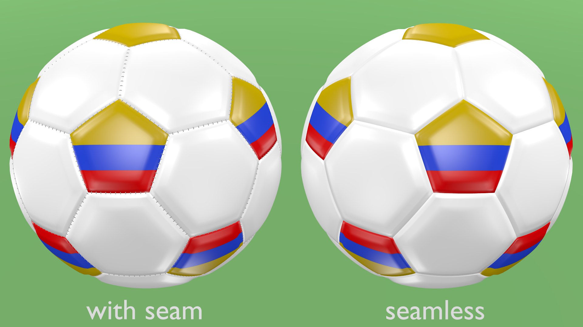 Football Balls World Europe Model - TurboSquid 1294975