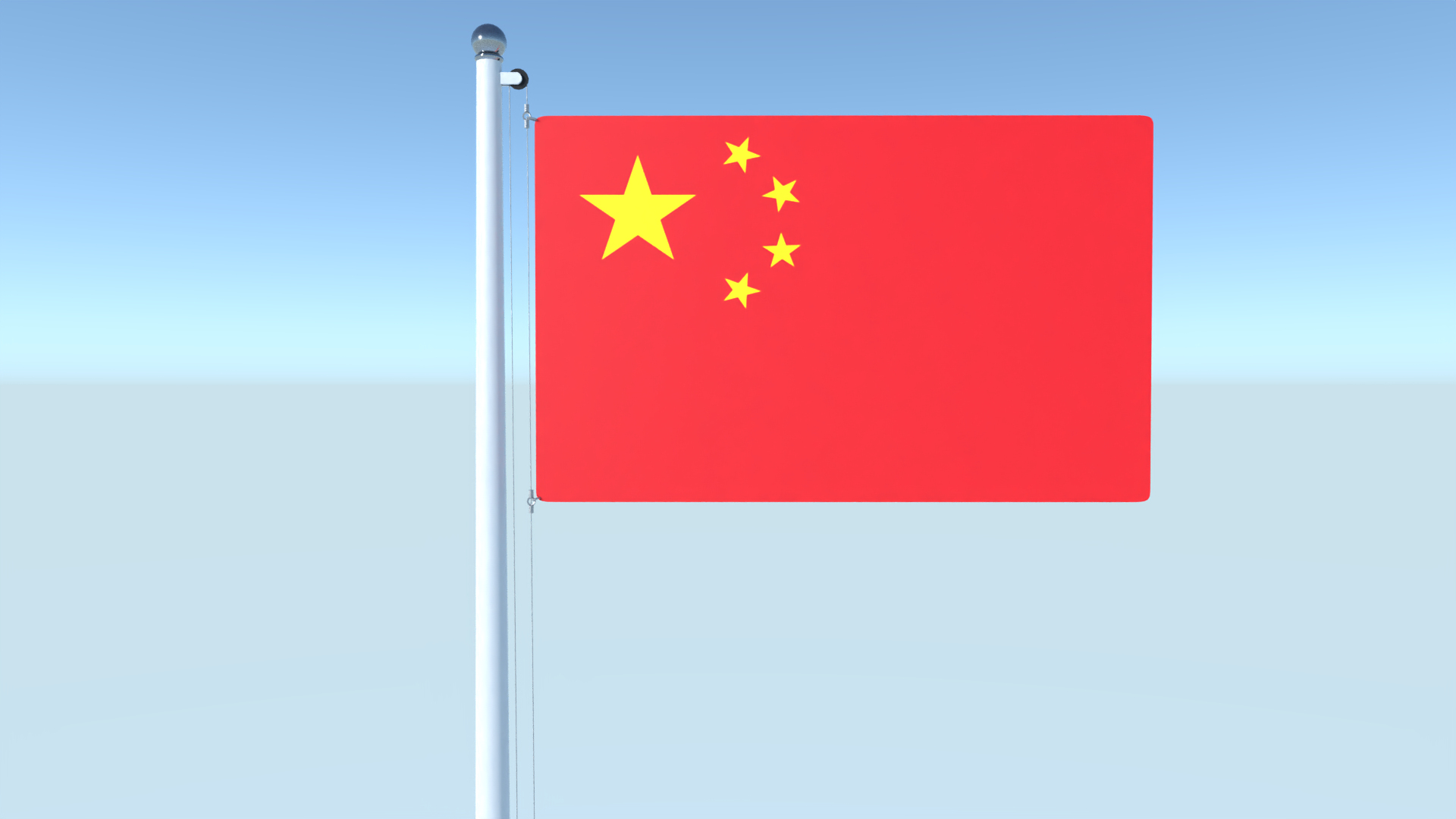 3D Animated Flag Of China - TurboSquid 1752953