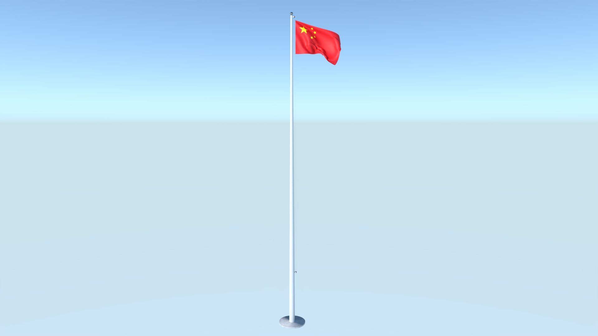 3D Animated Flag Of China - TurboSquid 1752953