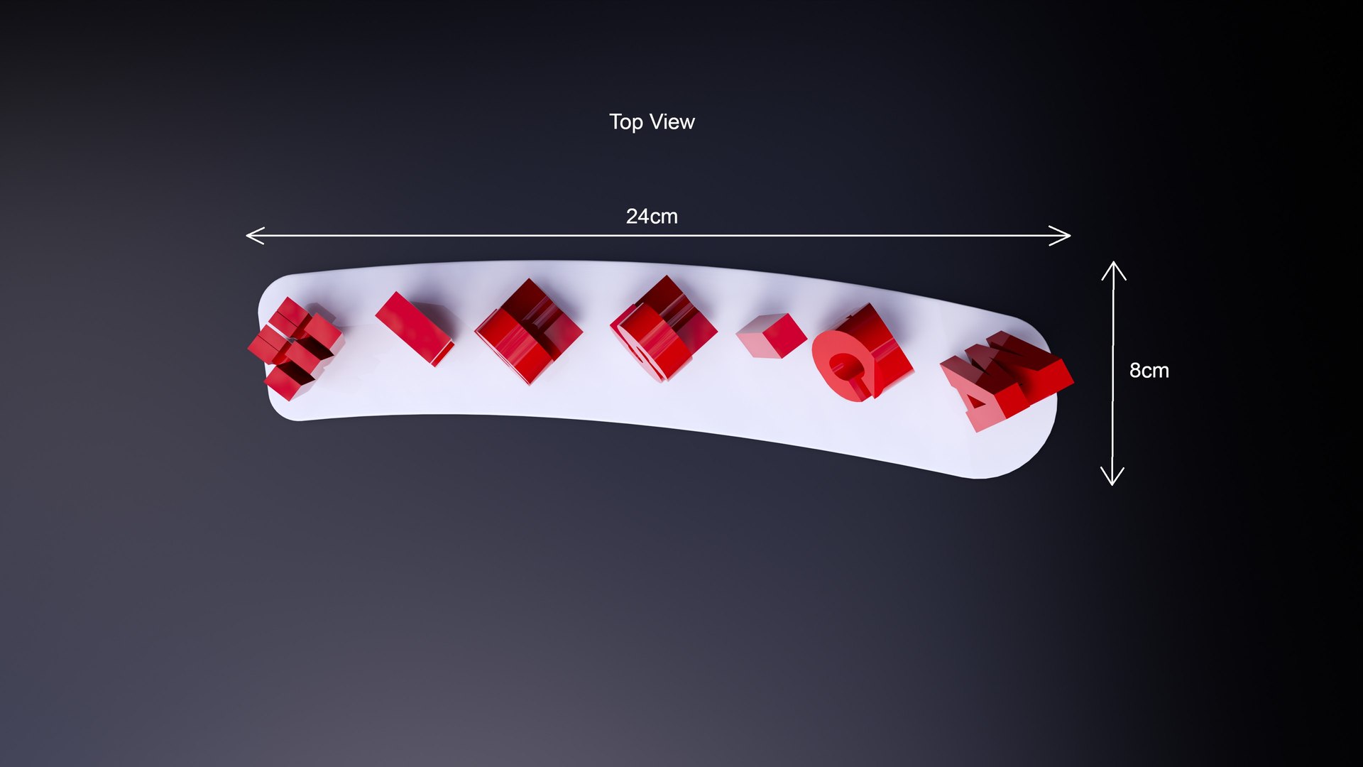 Custom Flip Name 3D Print 3D - TurboSquid 2039085