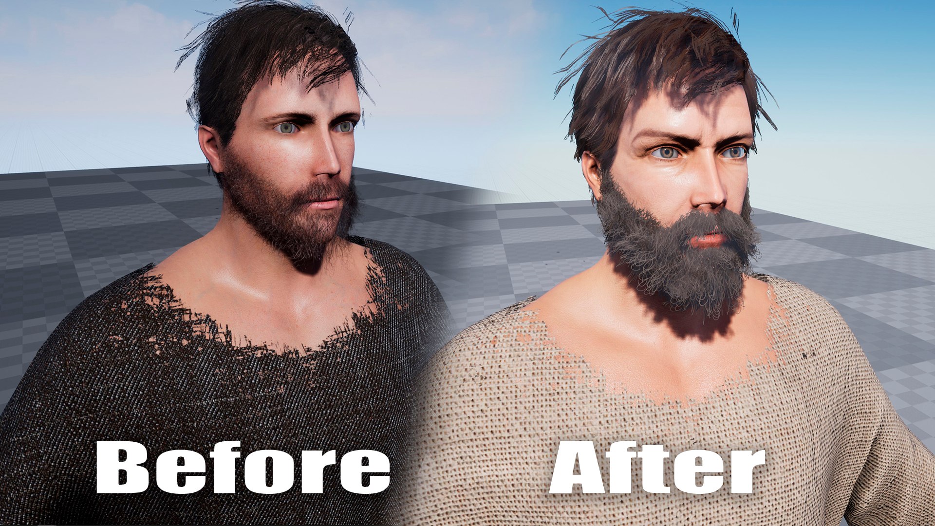 3D Peasant man model - TurboSquid 1853943