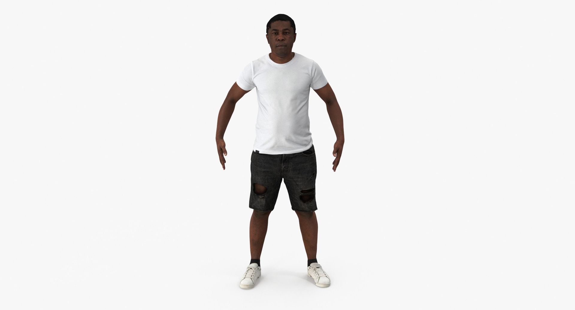 Logan Casual Summer A Pose1 3D Model - TurboSquid 2098401