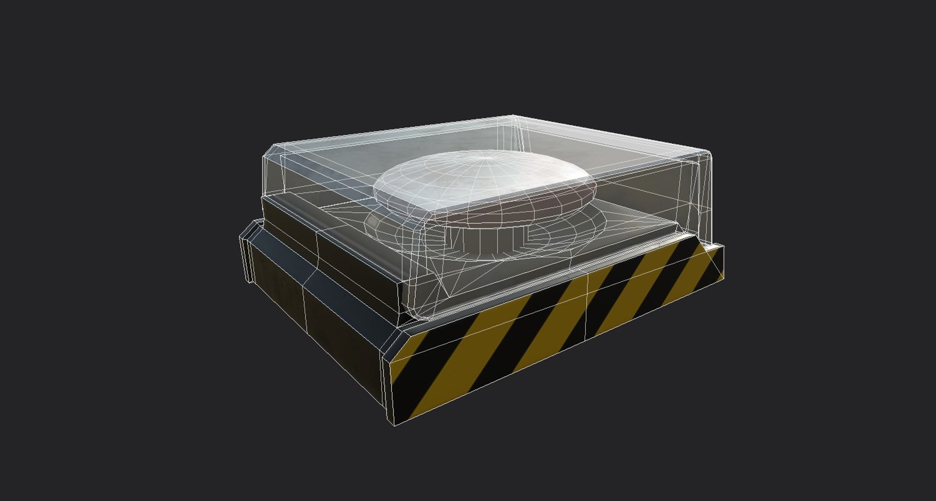 3D Model Red Button Pbr - TurboSquid 1531533